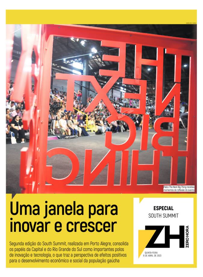 Edição digital de ZH